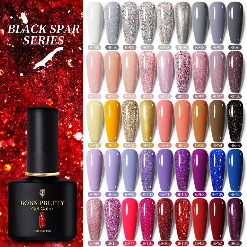 Born Pretty Gel Nail Polish Colorful Uv Art Semi Permanent Base Top Coat Manicure 10ml | Shopee ...