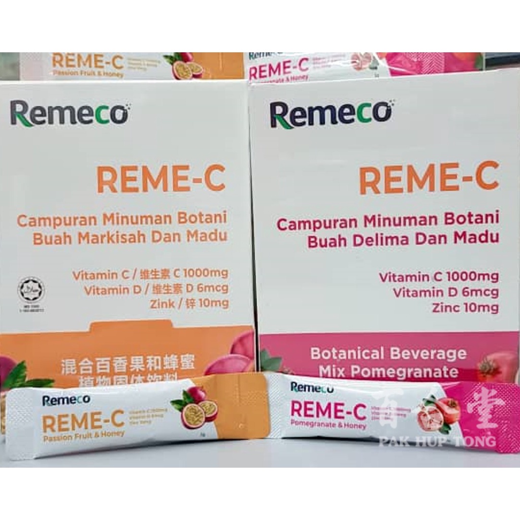 REME-C BOTANICAL BEVERAGE MIX - 3G X 30'S | Shopee Malaysia