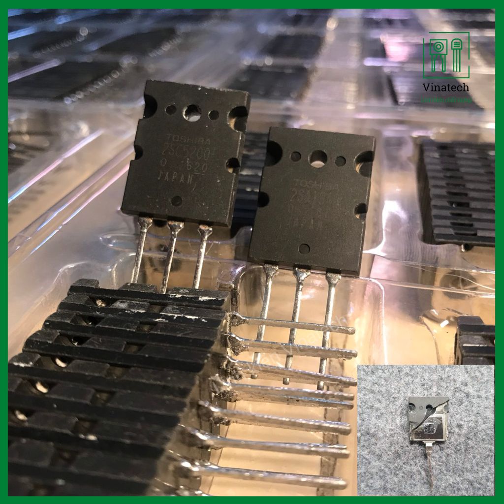 Transistor 2SA1943 and 2SC5200 Toshiba A1943 C5200 good quality ...