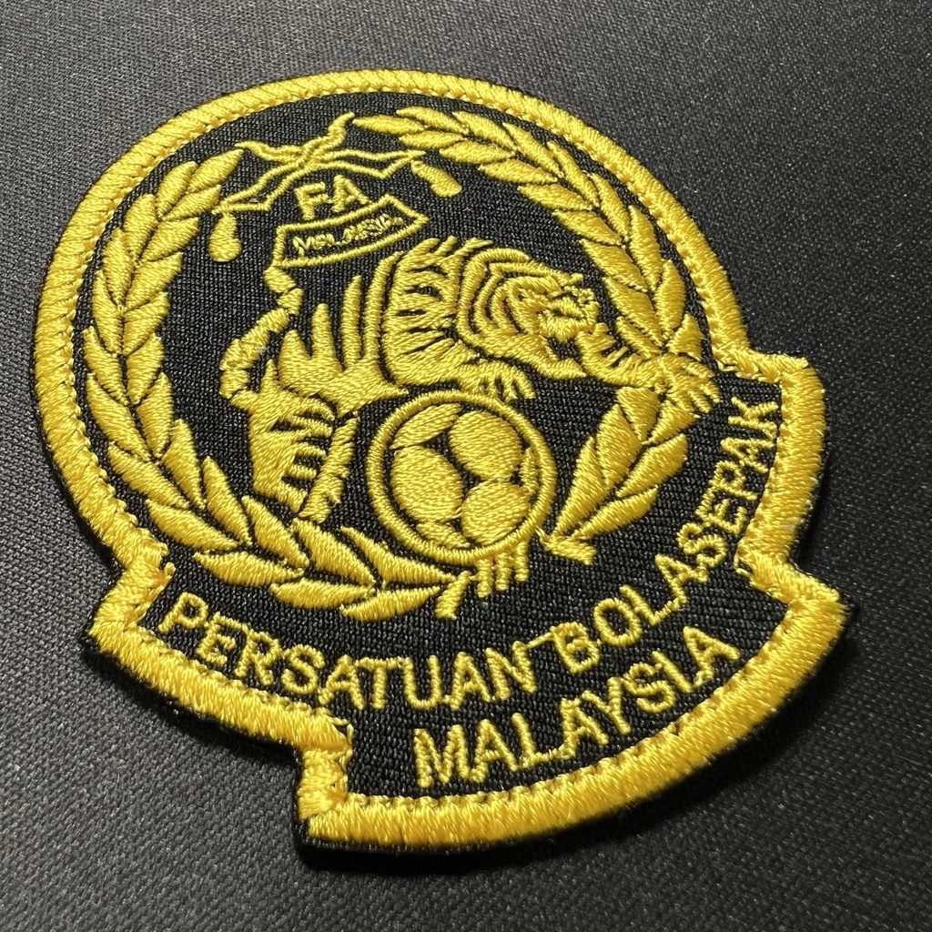Malaysia football club embroidery patches | Shopee Malaysia