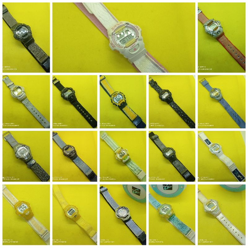 RM55 ONLY ORIGINAL VINTAGE CASIO BABY-G Mixed Collection | Shopee Malaysia