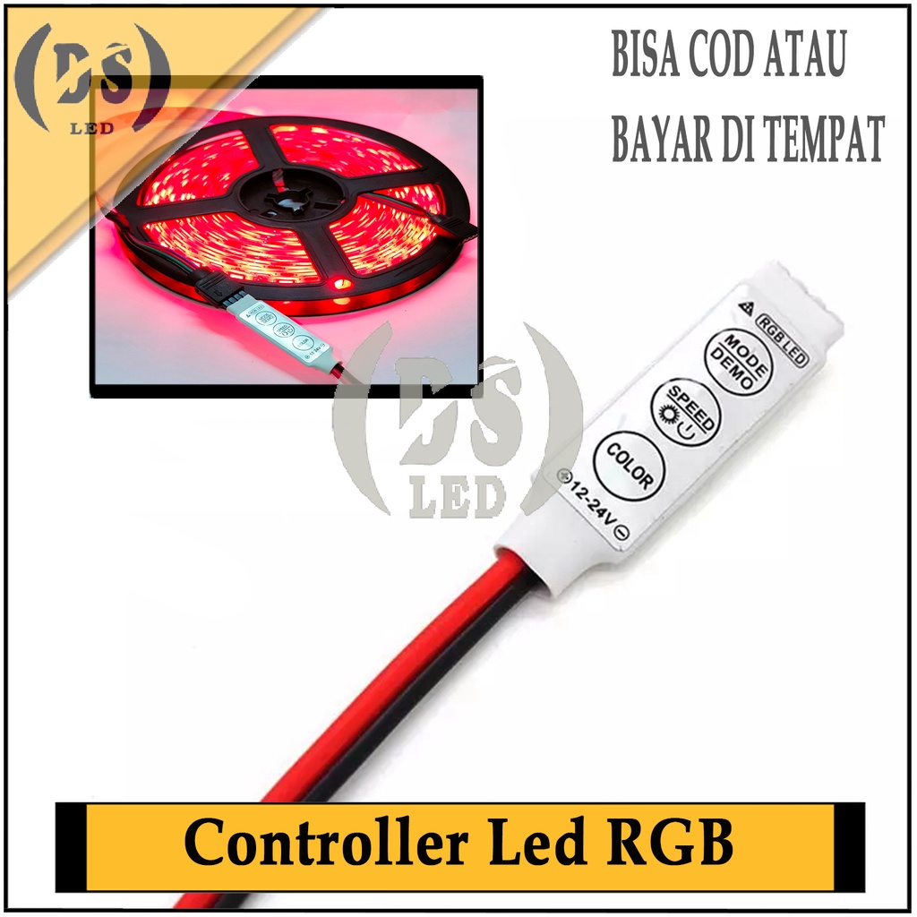 Mini RGB Led Module / RGB Led Strip Controller 12-24V / RGB Led Dimmer ...