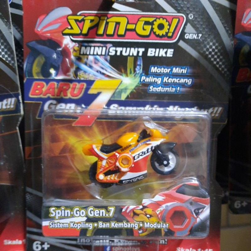 Apolo SPIN GO MINI BIKE CHROME GEN 7 GEN 5 RACING MOTORCYCLE TOY ...