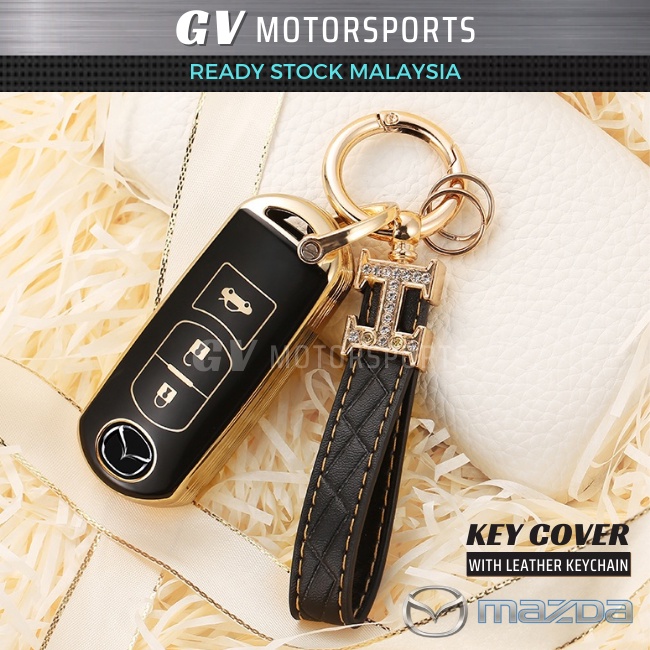 READY STOCK Mazda Key Cover Case Car TPU Fob Key Chain For Mazda 2 3 6 ...