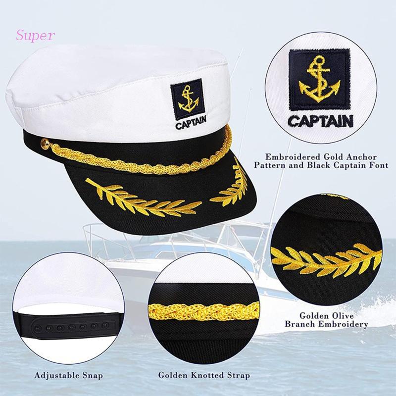 Best Sailor Hat Navy Marine Hat Yacht Captain Hat Sailor Captain ...
