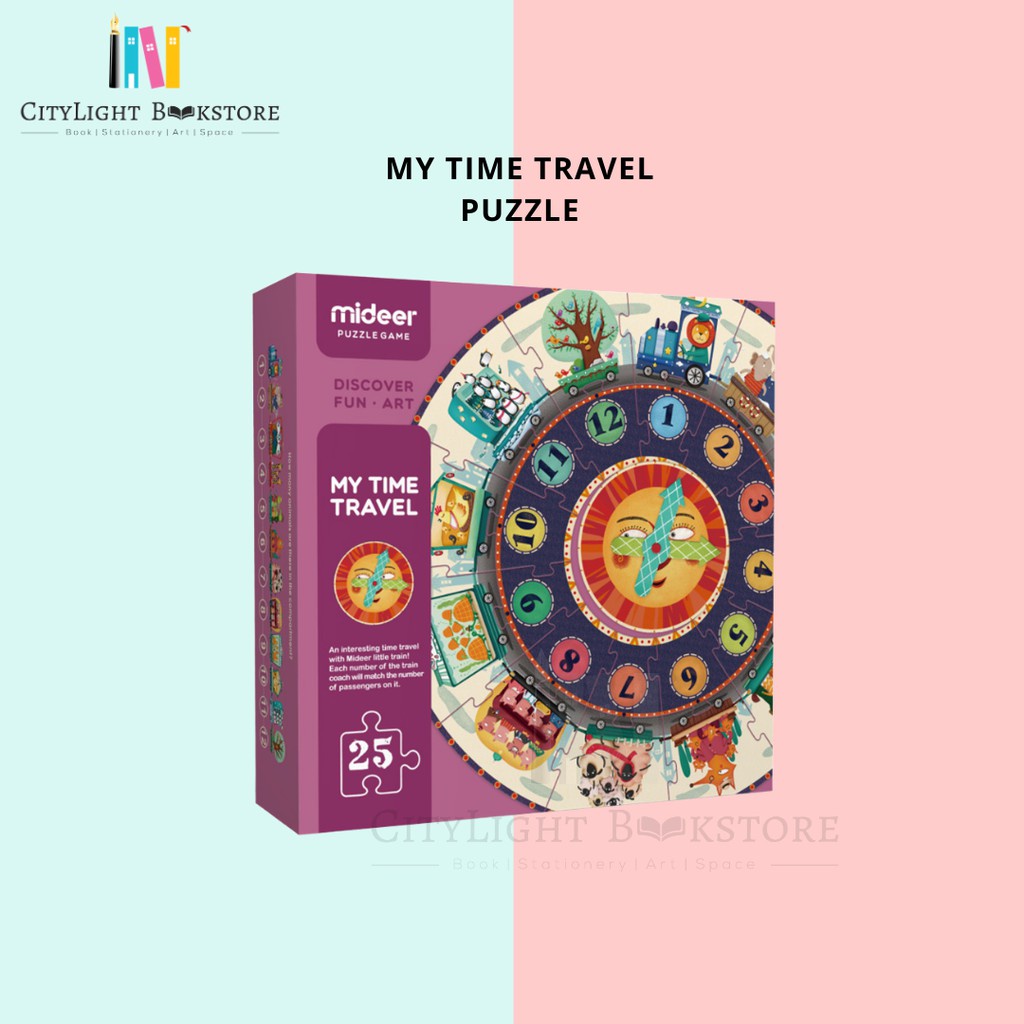 [CITYLIGHT] Educational Toy: MIDEER My Time Travel Puzzle | Shopee Malaysia