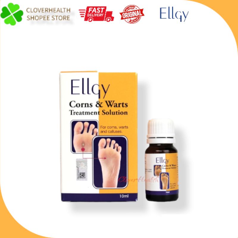Ellgy Corns & Warts Treatment Solution 10ml | Shopee Malaysia