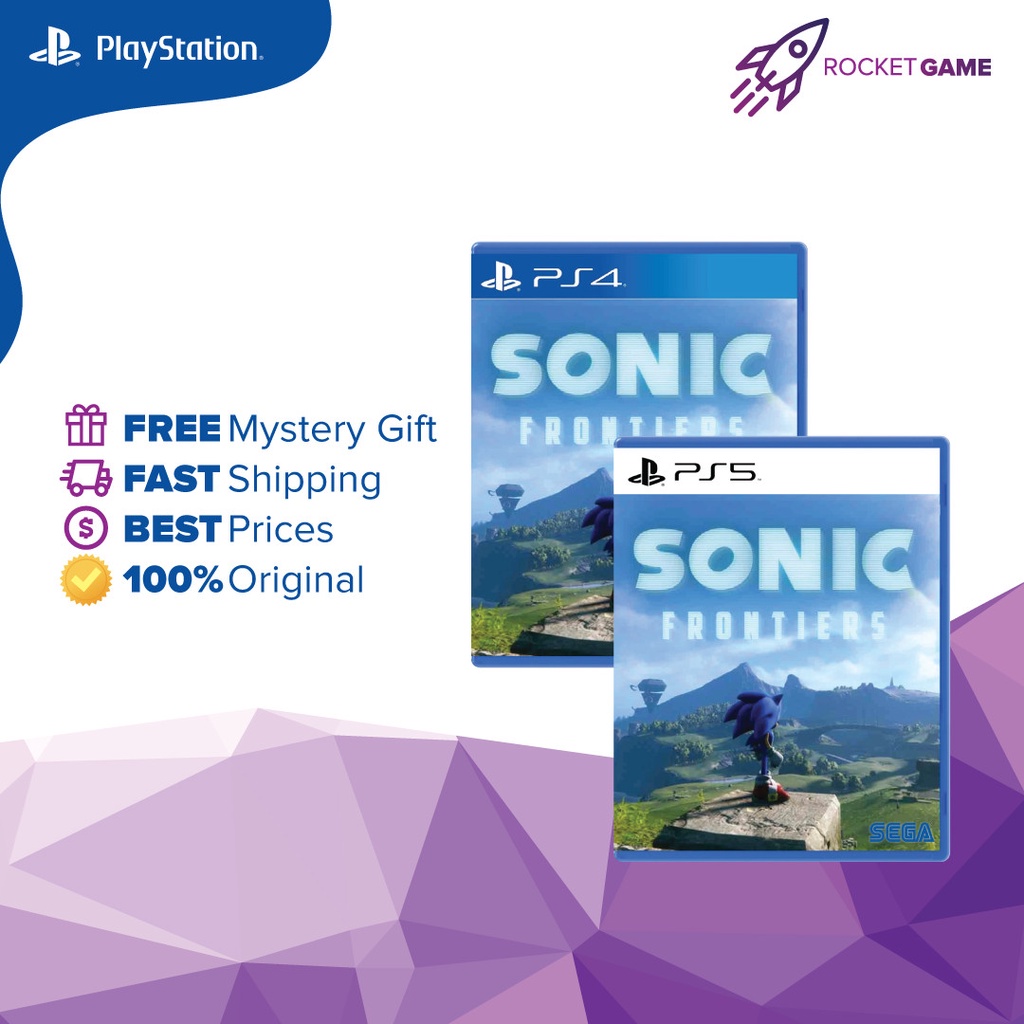 (PS4/PS5) Sonic Frontiers (RALL/R2/R3/ENG) *Original Brand New & Sealed ...