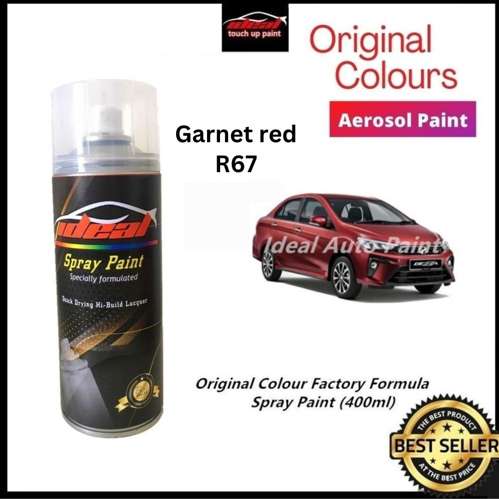 [Ready Stock] PERODUA BEZZA - Ideal Original Colour Touch Up Aerosol ...