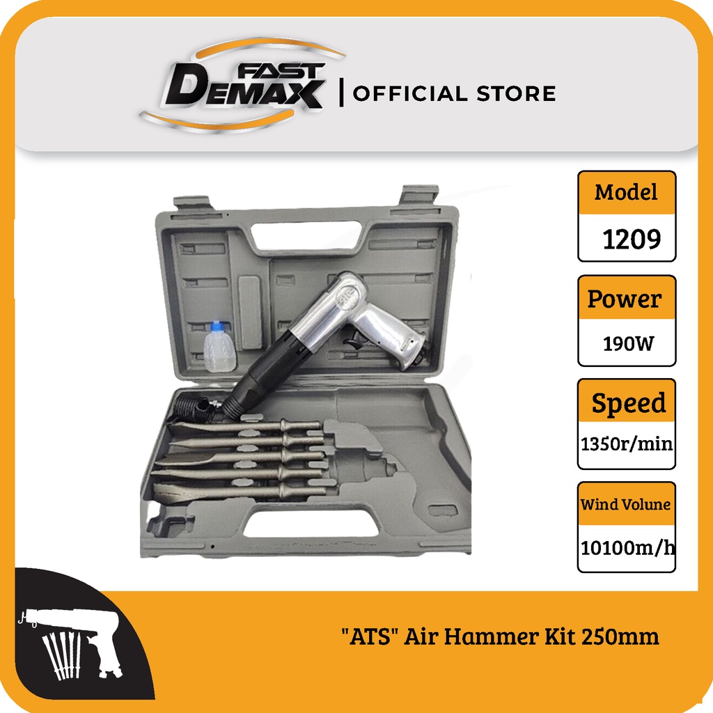 "ATS" Air Hammer Kit 250mm ( Model : 1060KBL ) | Shopee Malaysia