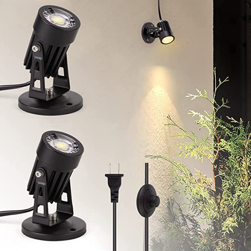 LED Spotlight 5W Indoor Plant Spot Lights3000K/ 6000K Accent Lighting ...