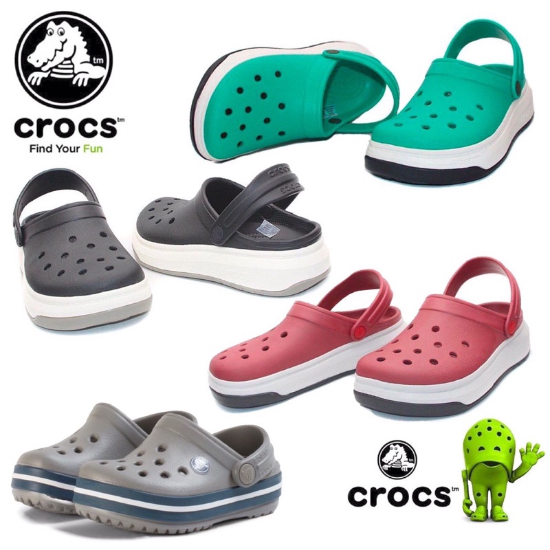 Crocs LiteRide Clog Ready Stock / Sandal Slip On Laki Crocs Selipar ...