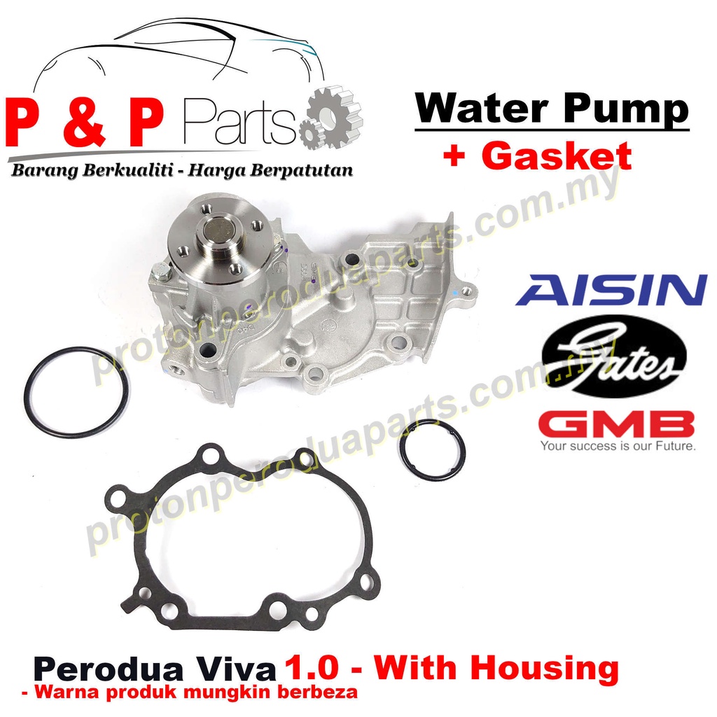 Water Pump for Perodua Viva 660 850 1.0 - GMB / Gates / Aisin | Shopee ...