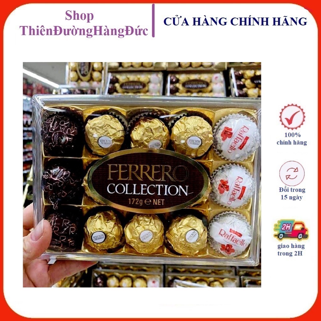 Ferrero Collection 3-color mixed chocolate box of 15 | Shopee Malaysia