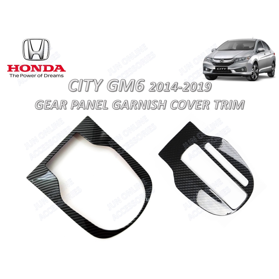 Honda City GM6 2014-2019 Gear Panel Garnish Trim Interior Cover Trim ...