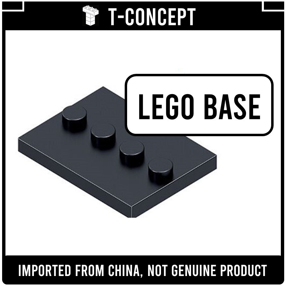 [Black Base] 1pcs Lego Mini Figure Building Block Collection For Figure ...