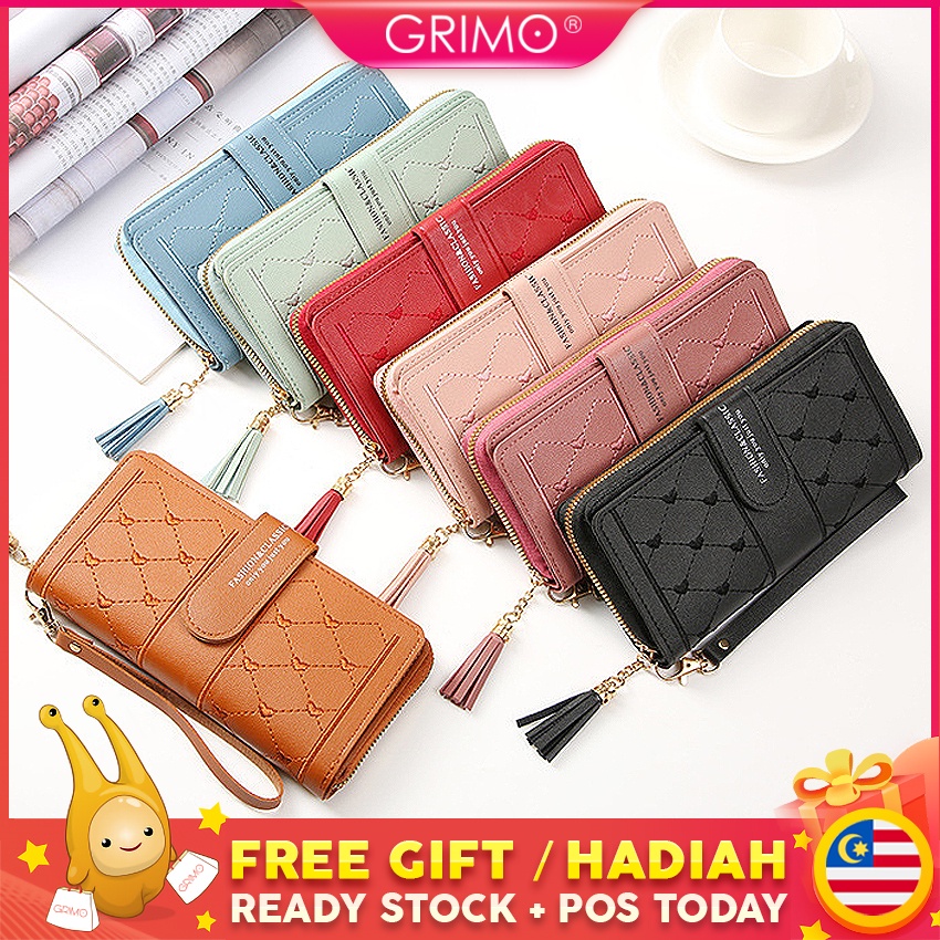 READY STOCK💓GRIMO Long OYJU Love Wallet Purse Women's Bag Handbag ...