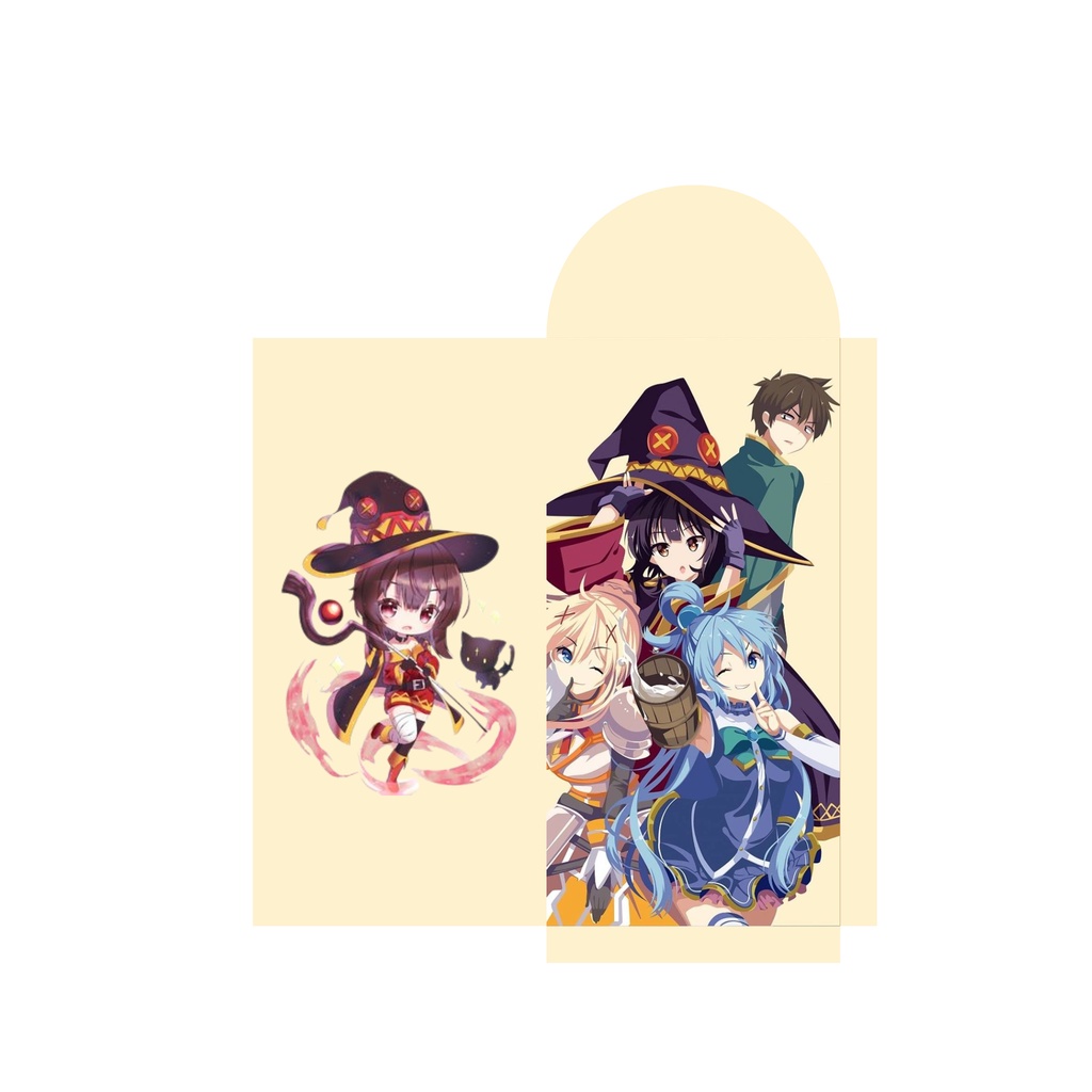 Sampul Raya / Angpao Anime Konosuba | Shopee Malaysia