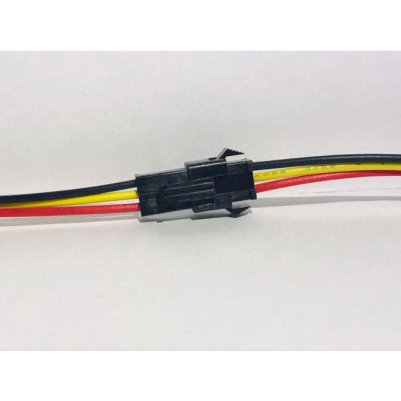 1 Pairs 10CM Long JST SM 3P Plug Male to Female Wire Connector LED Connectors 3 Pins | Shopee ...