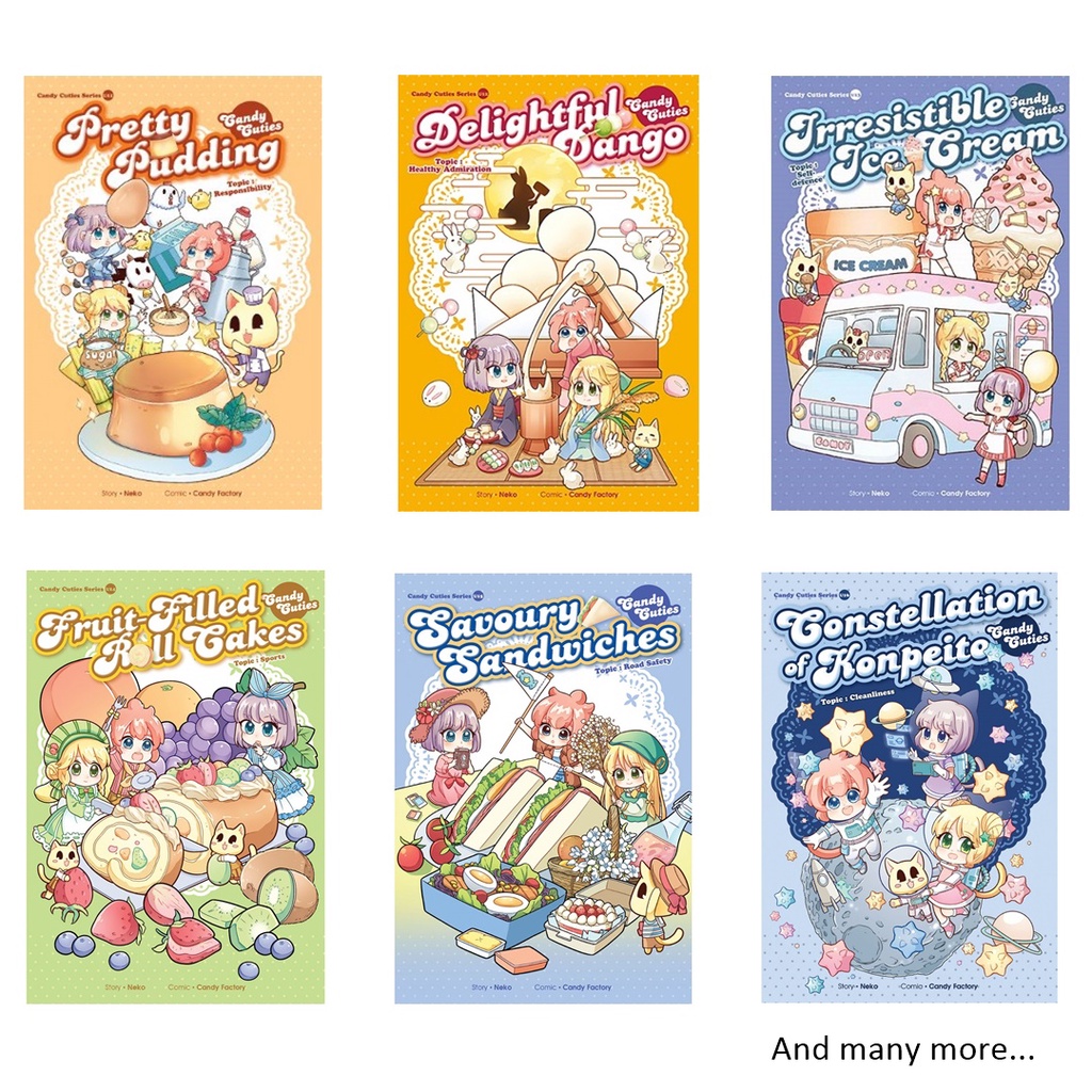 Candy Cuties Series Comics Volume 11 - 25 By Candy Factory (Paperback ...