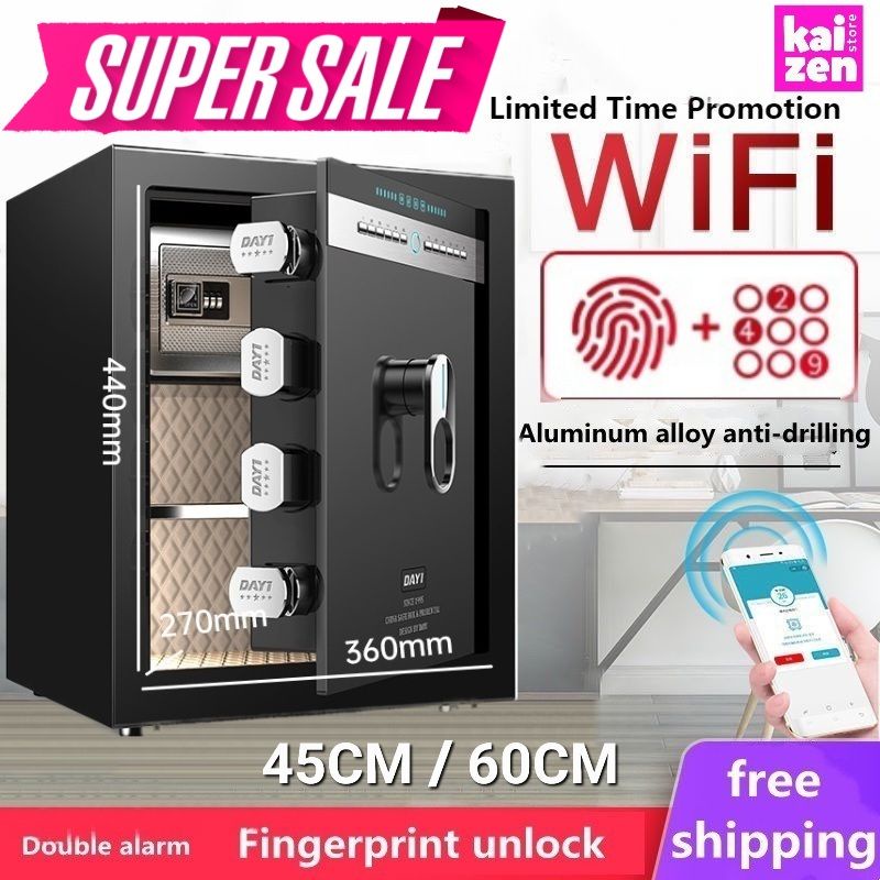 📣KAIZEN STORE MALAYSIA📣Heavy Duty Anti-Theft [ 45CM/60CM ] WIFI ...