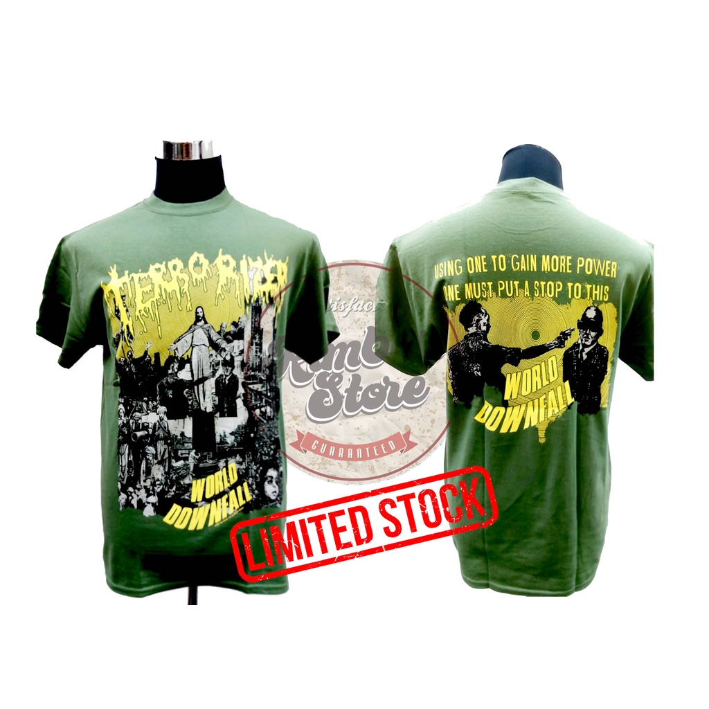 Metal Band T-Shirt / Terrorizer | Shopee Malaysia