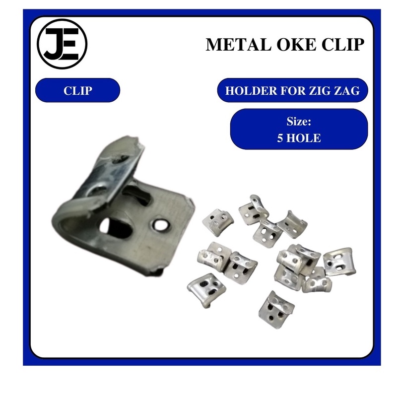 METAL CLIP OKE CLIP ZIG ZAG FURNITURE UPHOLSTERY SEAT REPAIR SPRING ...