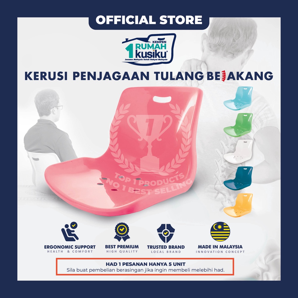 Kusiku®️--Kerusi Kuliah-Kerusi Plastik-Kerusi Belajar-Kerusi Solat ...