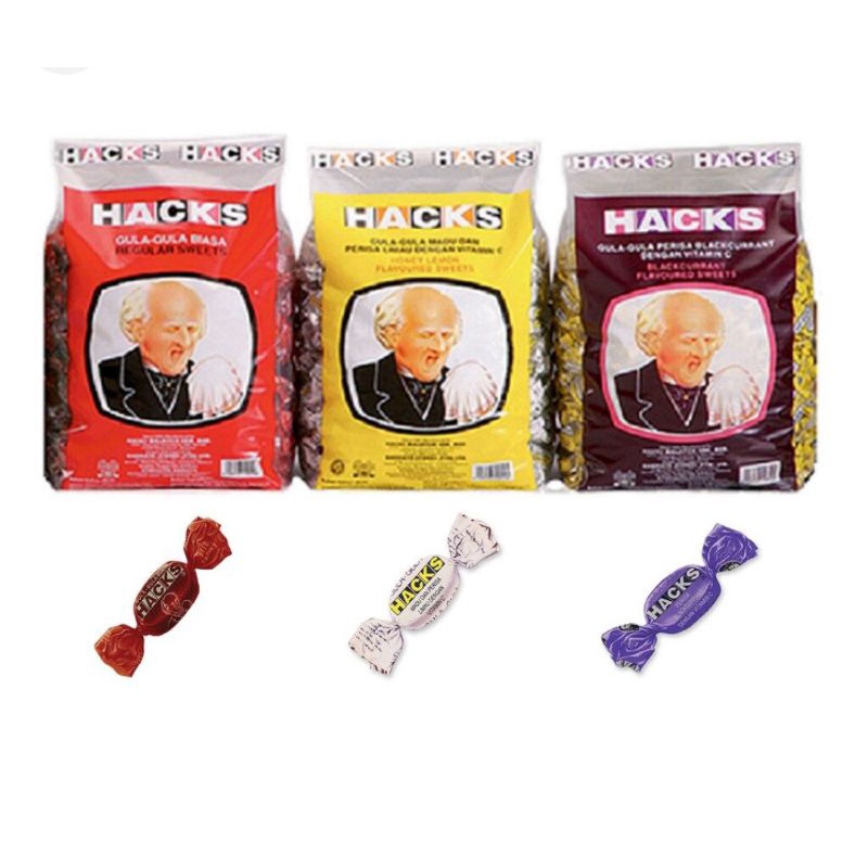 Hacks Candy 1.8kg (Regular/Mandarin/Blackcurrant) | Shopee Malaysia