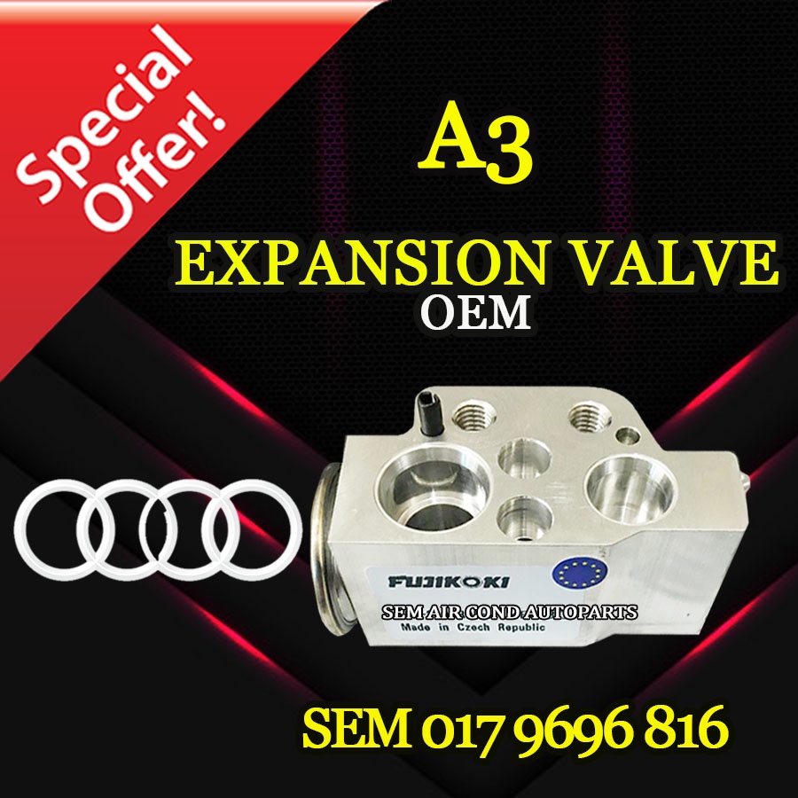 AUDI A3 FUJIKOKI NEW EXPENSION VALVE/ EXPANSION VALVE (CAR AIRCOND ...