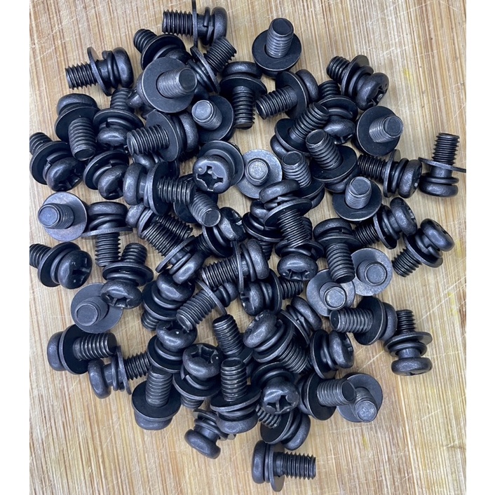 Skru screw bunga washer lock reflector, kunci seat rxz, silencer rxz ...