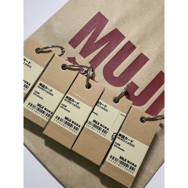 Muji - PLASTIC COVER FLASHCARD CARD/PAPER COVER | Shopee Malaysia