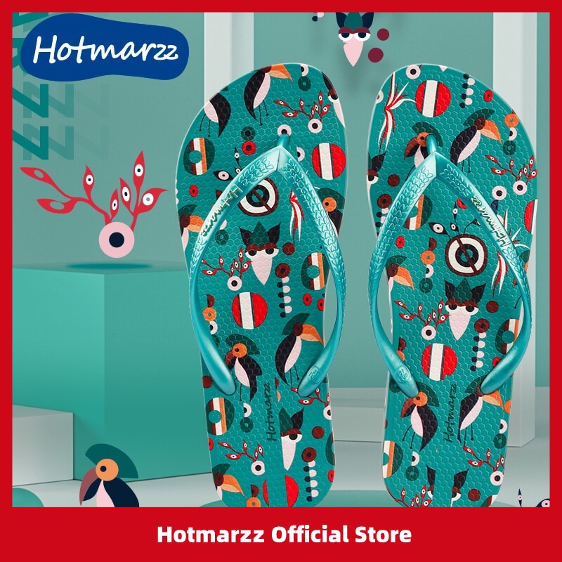 Ready Stock Hotmarzz Women Flip Flop Anti-slip Flip Flop Sandal Rubber ...