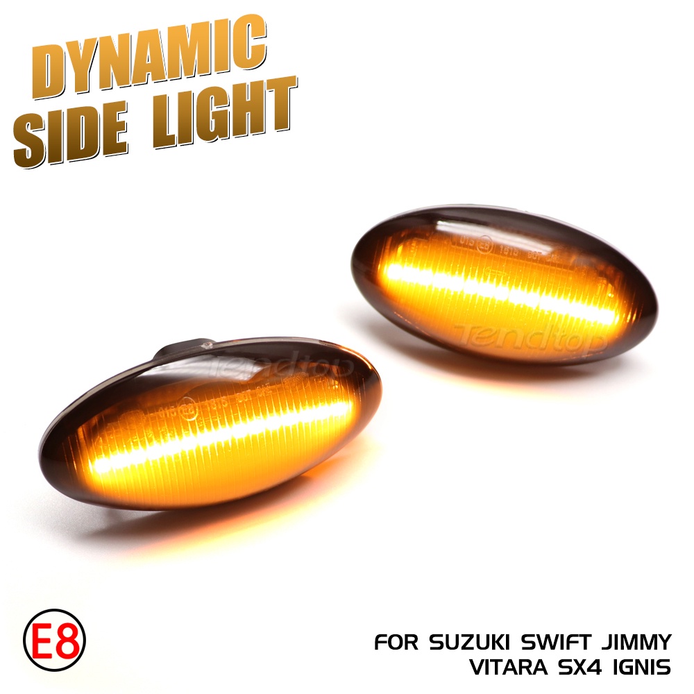 LED Dynamic Turn Signal Lights For Suzuki Swift Jimmy Vitara SX4 Alto ...