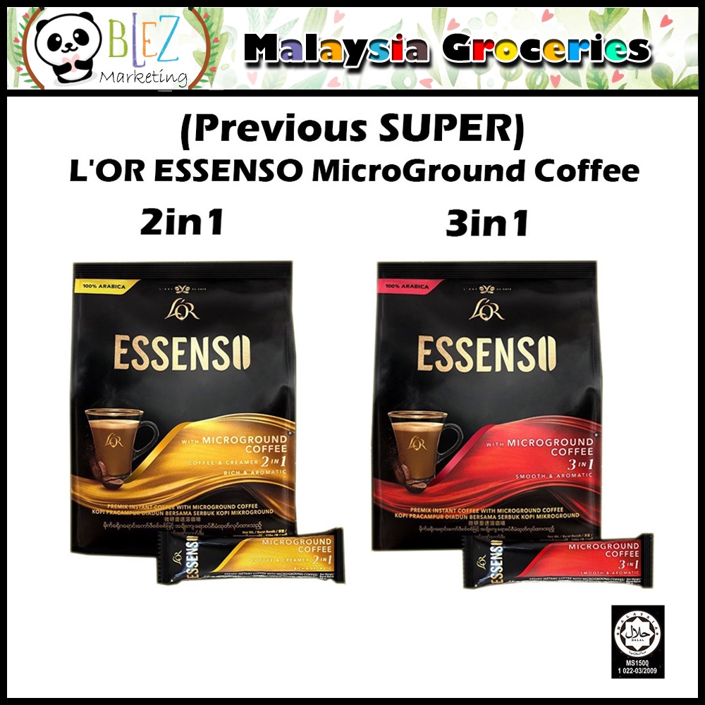 L'OR ESSENSO essenso MicroGround Coffee 2in1 Coffee & Creamer (20's x ...
