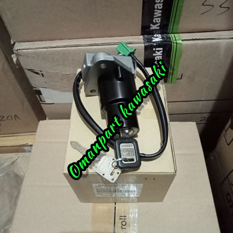Original kawasaki ninja cr rr 2t ignition key | Shopee Malaysia