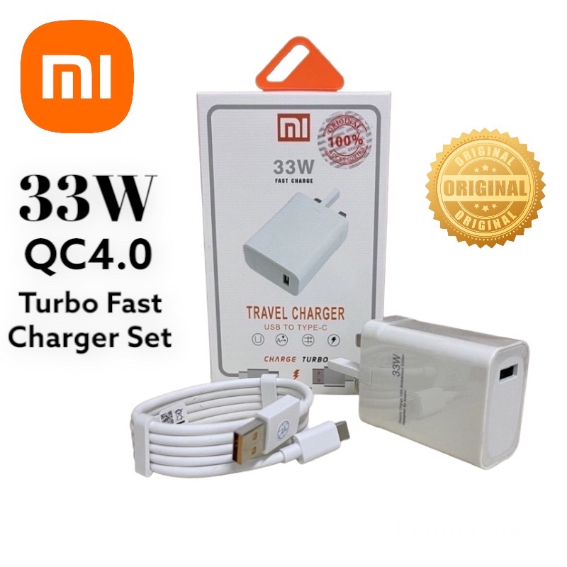 Check out Mi 33w Charger Xiaomi Redmi 33w Fast Charger With Type-C USB Cable Support Turbo ...
