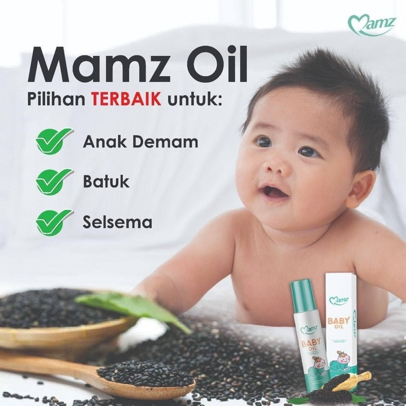 🔥MAMZ BABY OIL 60ML SPRAY ORIGINAL HARGA LELONG 🔥 ORIGINAL MAMZ ™ SPRAY ...