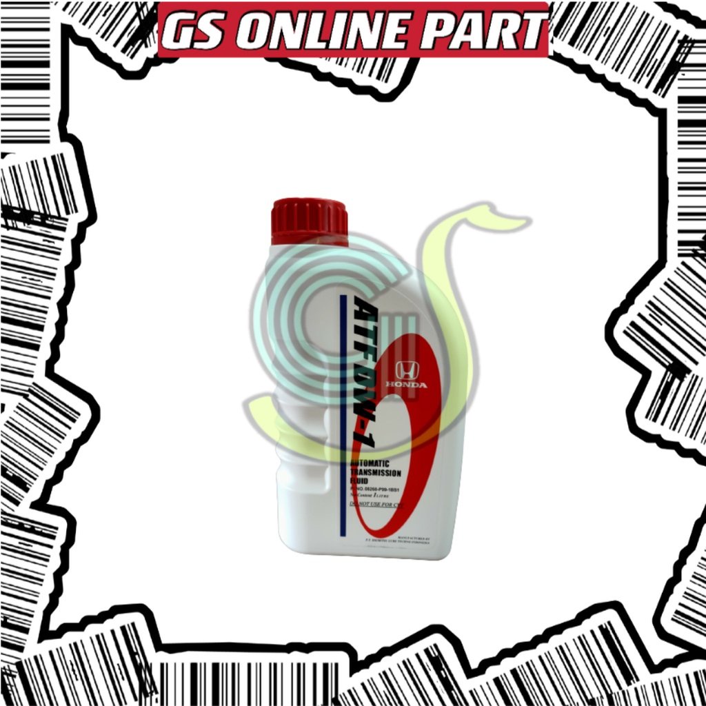 ORIGINAL HONDA ATF DW-1 (1L) GEAR OIL CITY TMO JAZZ TFO CIVIC FD SNA ...