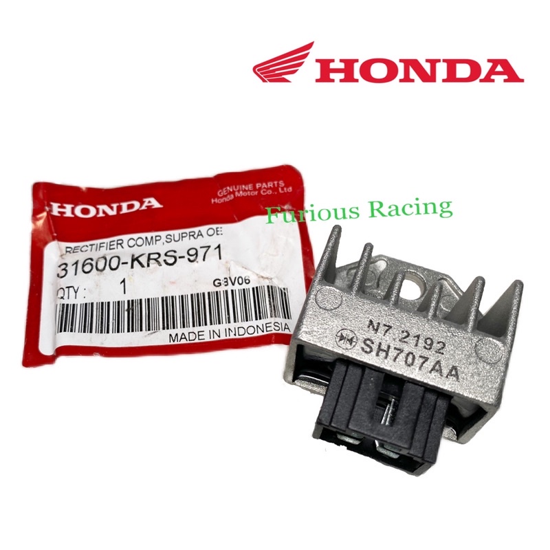 ORIGINAL HONDA INDONESIA RECTIFIER REGULATOR KATAU UNTUK HONDA EX5 DREAM / WAVE 100 / EX5 CLASS ...