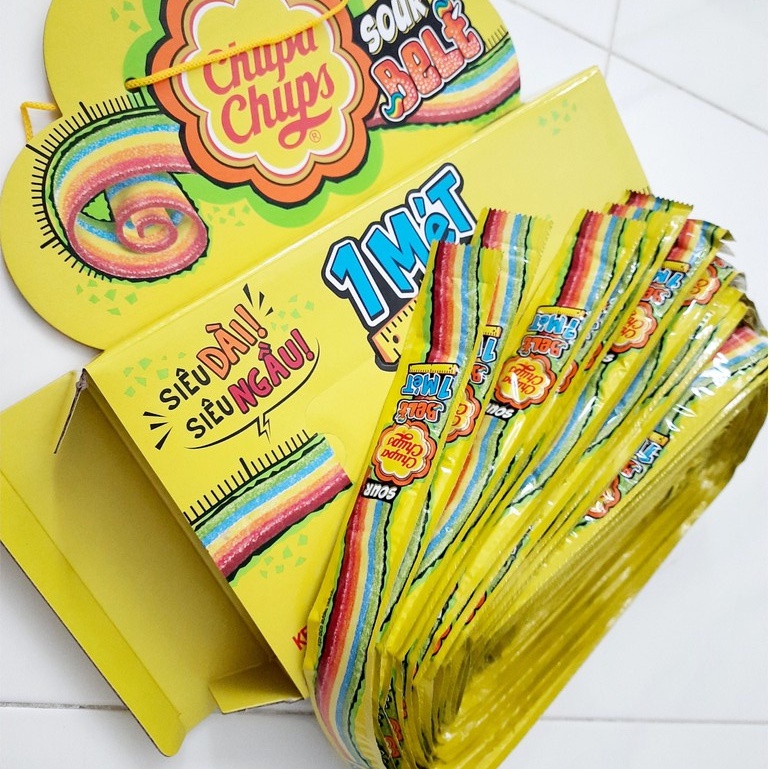 1 meter long rainbow marshmallows chupa chups fruit-flavored ...
