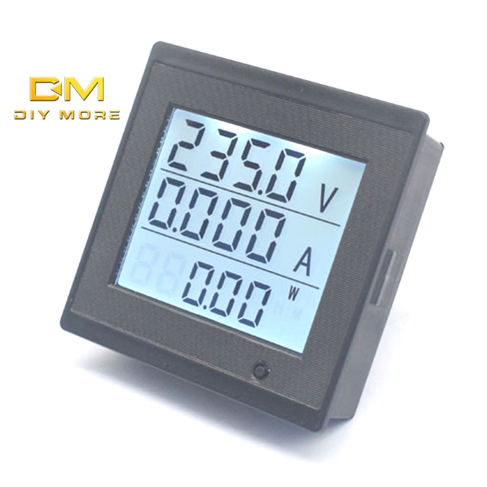 DIYMORE 220V 20A AC Energy Metering Meter Digital Voltage, Current ...