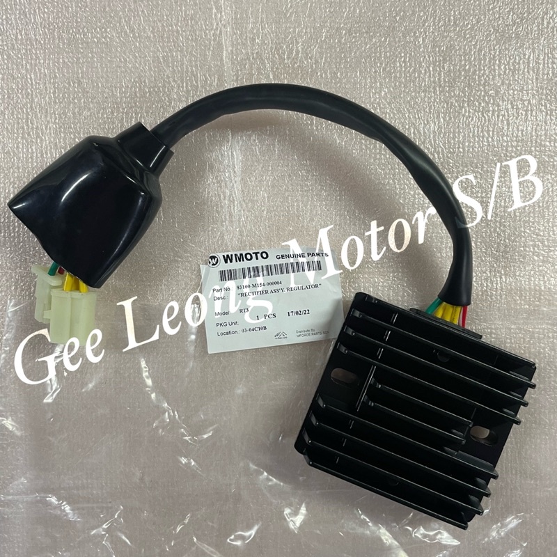 WMOTO RT3/ RT3S Rectifier Regulator (Katab) OE | Shopee Malaysia