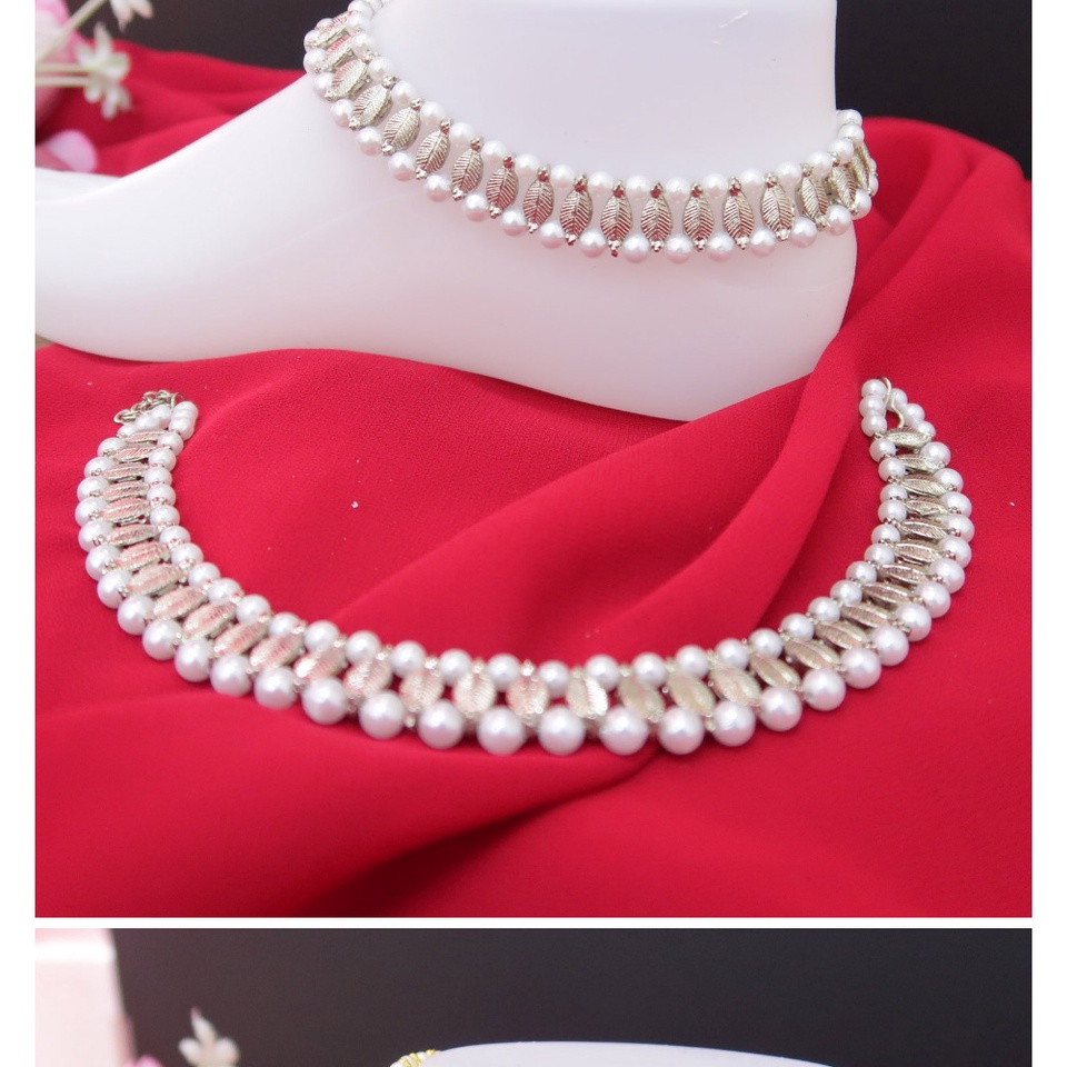 New Premium Stone Anklets | Stone Kolusu | Gelang Kaki | indian Anklets ...