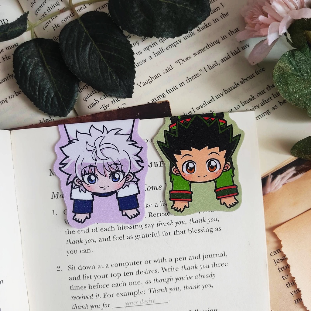 Hunter X Hunter Chibi Magnetic Bookmark | Shopee Malaysia