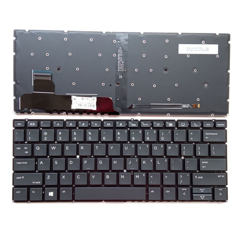 US UK Layout Keyboard for HP EliteBook x360 830 G5 830 G6 EliteBook ...