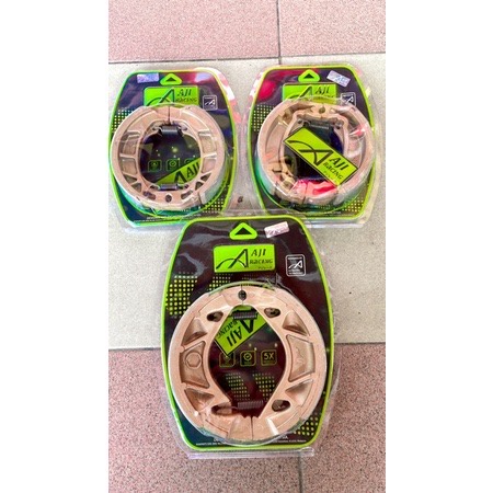 AJI RACING BRAKE SHOE LINING PAD LC135 SRL115 KRISS RC80 EX5 C70 GBO ...