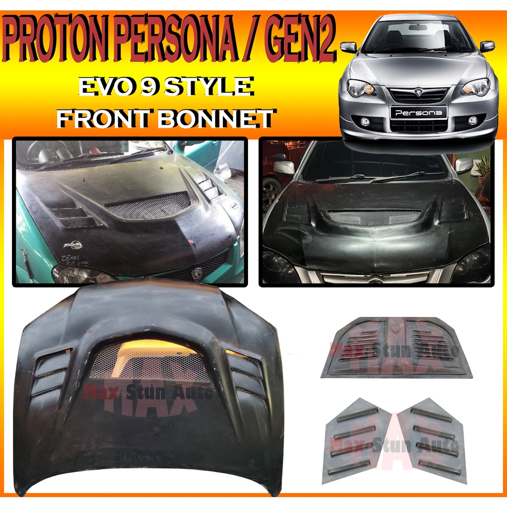 PROTON PERSONA GEN2 EVO9 FRONT BONNET (E9) BONET DEPAN FOR GEN 2 ...