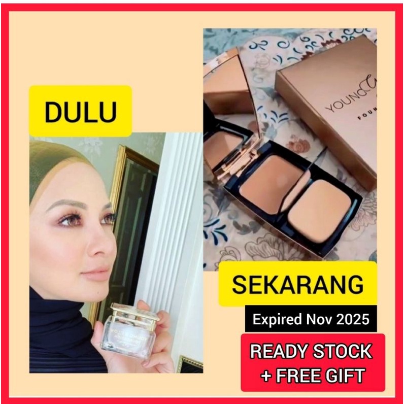 Young and Glow Foundation Neelofa | Shopee Malaysia