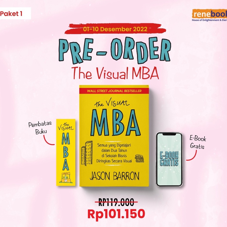 The Visual MBA Book - Jason Barron | Shopee Malaysia